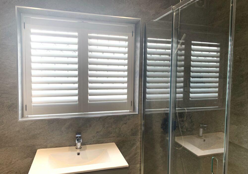 Bathroom Shutters Manchester Cheshire | Crafted Shutters