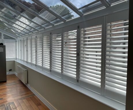 Conservatory Shutters | Glazed Window & Roof Shutters | Crafted Shutters