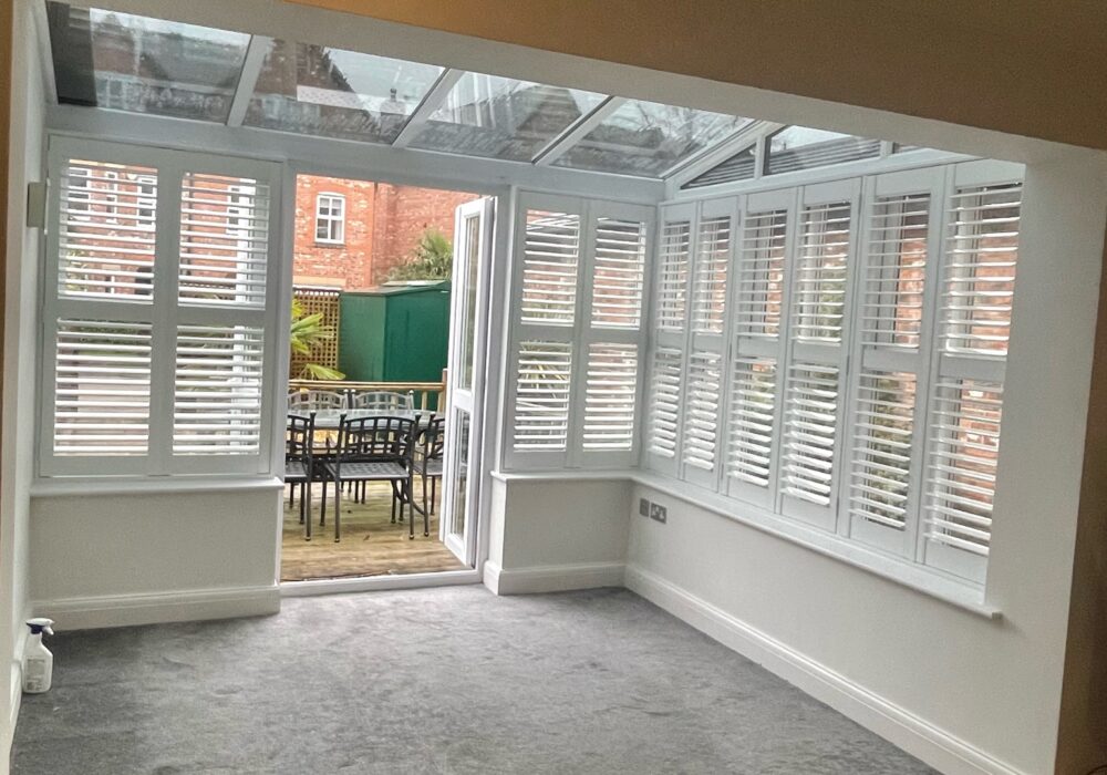 Conservatory Shutters | Glazed Window & Roof Shutters | Crafted Shutters