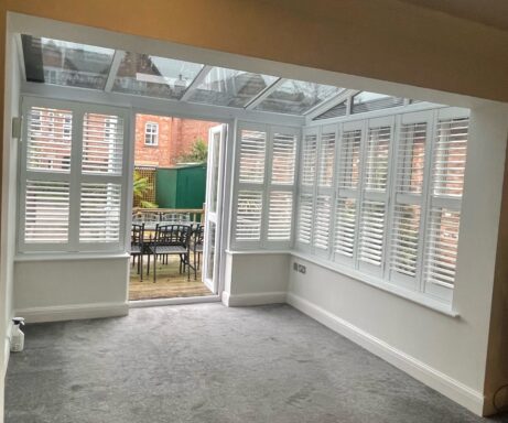 Conservatory Shutters | Glazed Window & Roof Shutters | Crafted Shutters