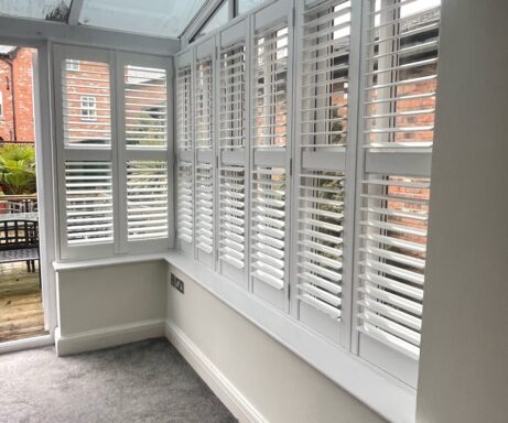 Conservatory Shutters | Glazed Window & Roof Shutters | Crafted Shutters