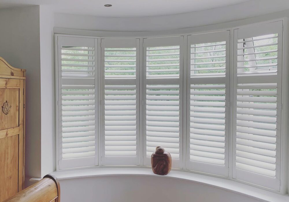 Bay Window Shutters Manchester Cheshire | Crafted Shutters