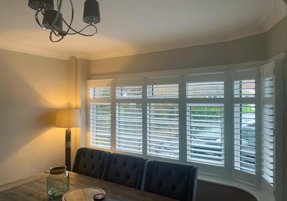 Bay Window Shutters Manchester Cheshire | Crafted Shutters