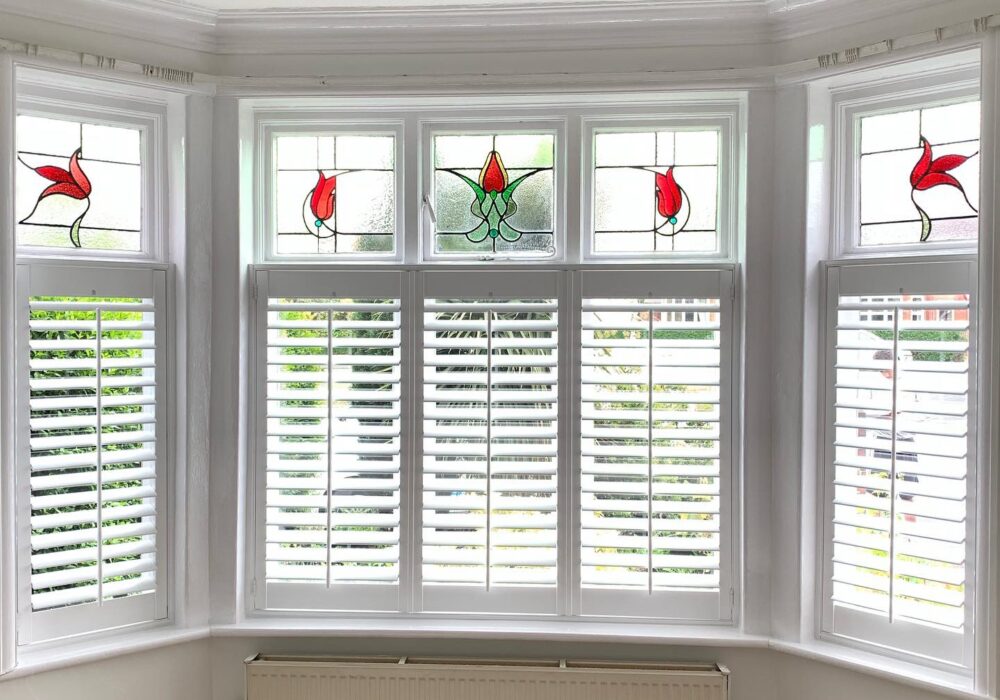 Bay Window Shutters Manchester Cheshire | Crafted Shutters