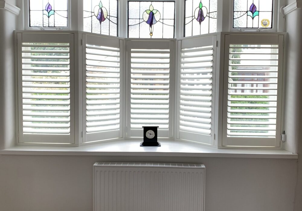 Bay Window Shutters Manchester Cheshire | Crafted Shutters