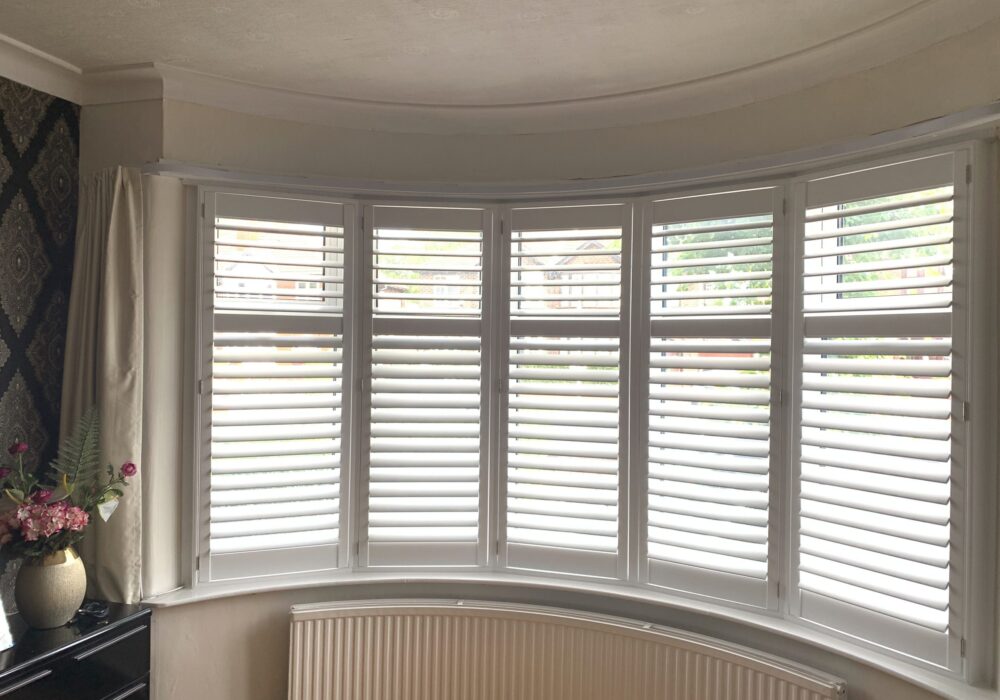 Bay Window Shutters Manchester Cheshire | Crafted Shutters