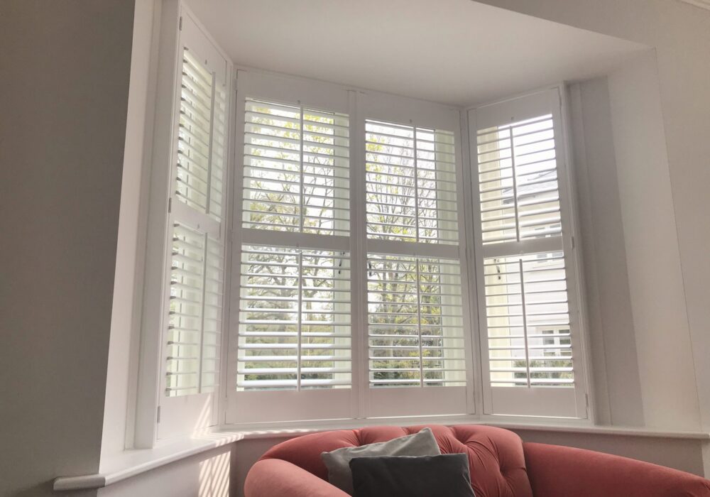Bay Window Shutters Manchester Cheshire | Crafted Shutters