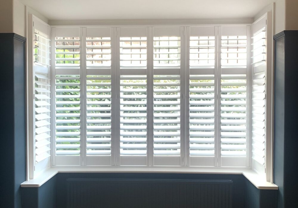 Bay Window Shutters Manchester Cheshire | Crafted Shutters