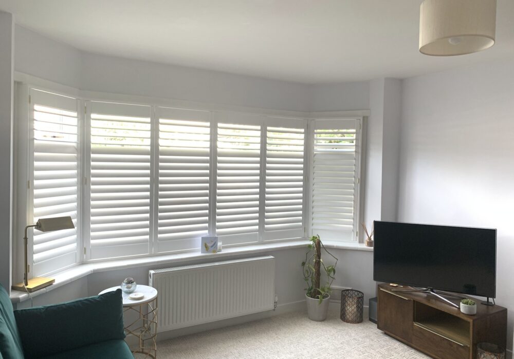 Bay Window Shutters Manchester Cheshire | Crafted Shutters