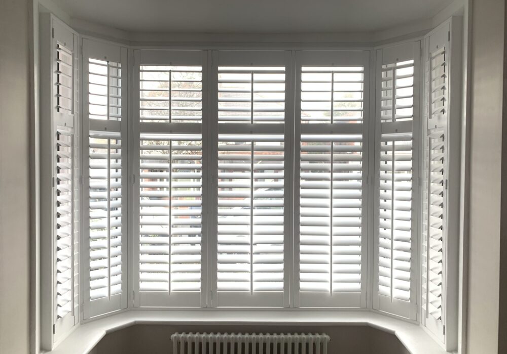 Bay Window Shutters Manchester Cheshire | Crafted Shutters