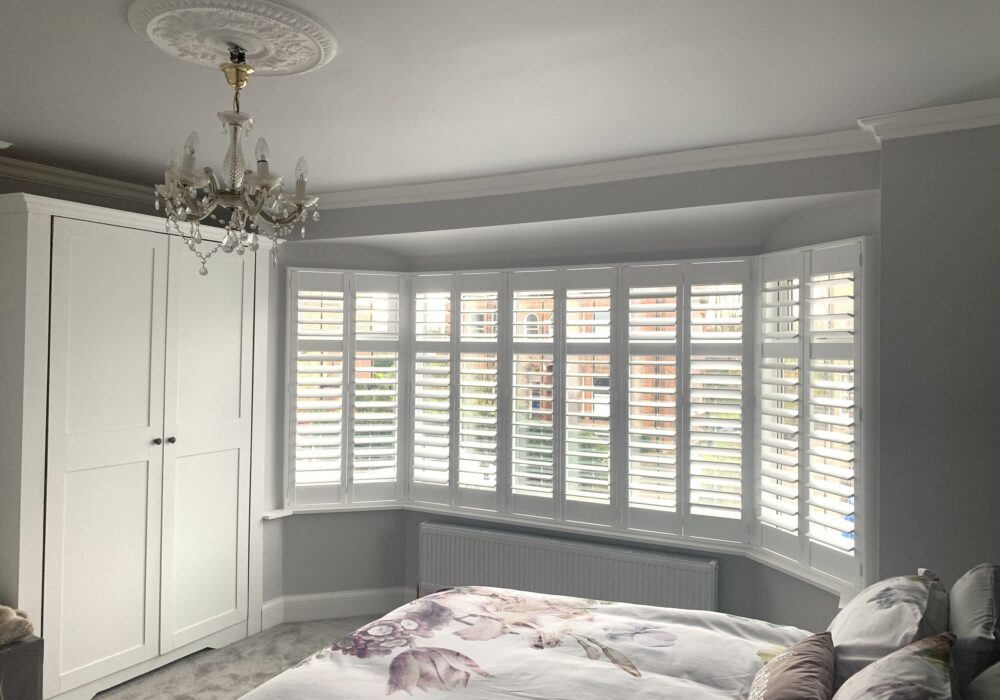 Bay Window Shutters Manchester Cheshire | Crafted Shutters