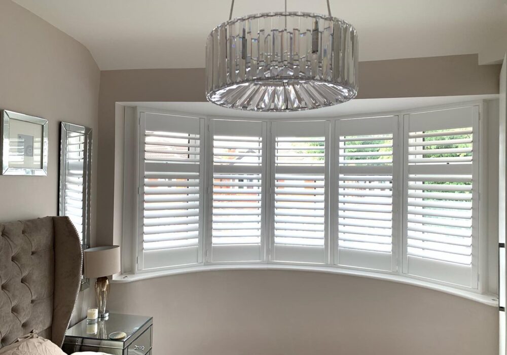 Bay Window Shutters Manchester Cheshire | Crafted Shutters