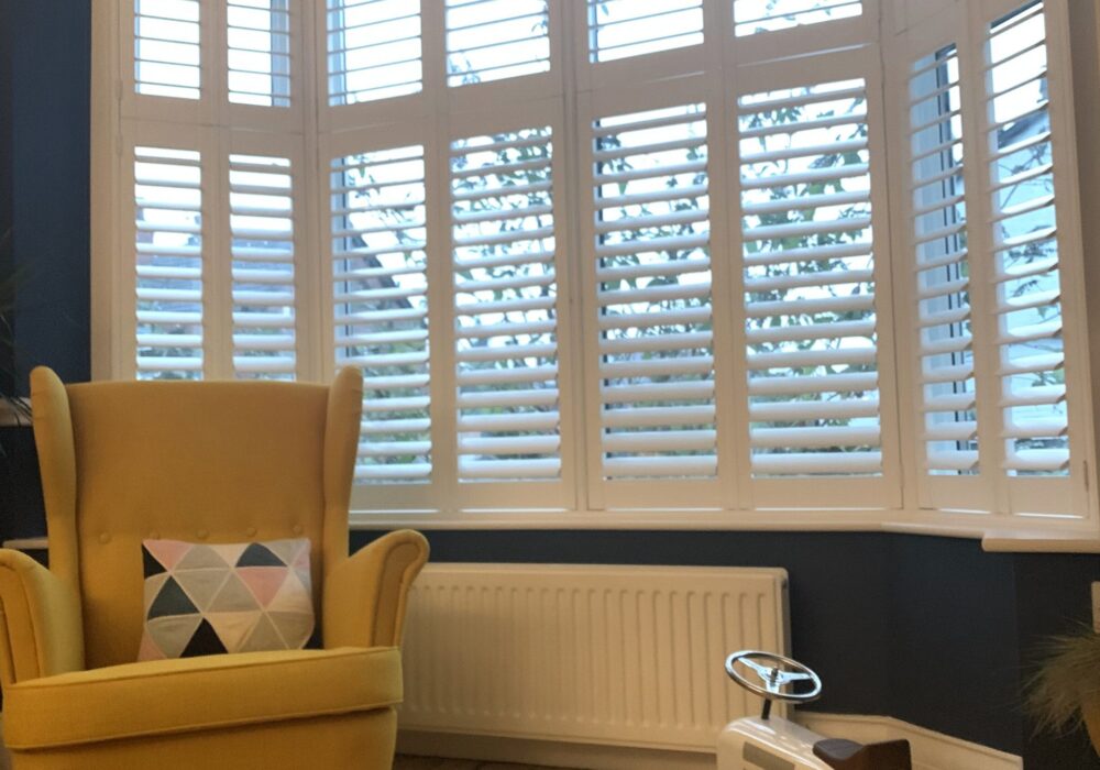 Bay Window Shutters Manchester Cheshire | Crafted Shutters