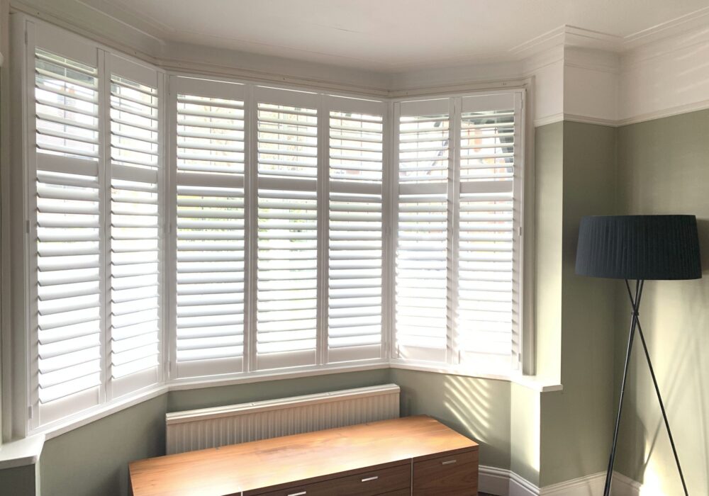 Bay Window Shutters Manchester Cheshire | Crafted Shutters