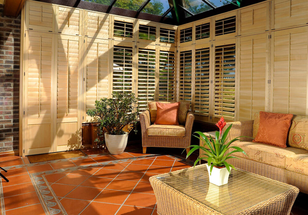 Conservatory Shutters | Glazed Window & Roof Shutters | Crafted Shutters