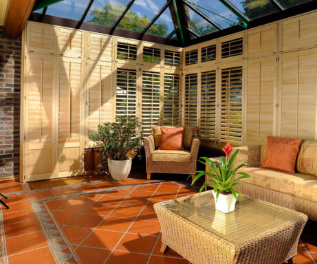 Conservatory Shutters - Crafted Shutters