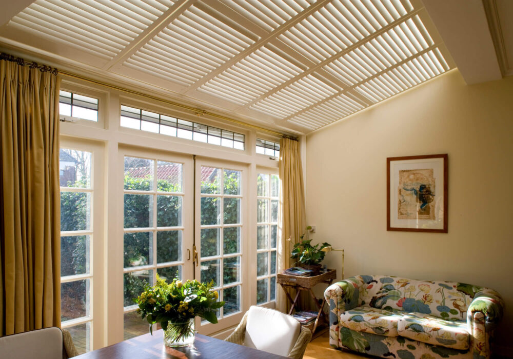 Conservatory Shutters | Glazed Window & Roof Shutters | Crafted Shutters