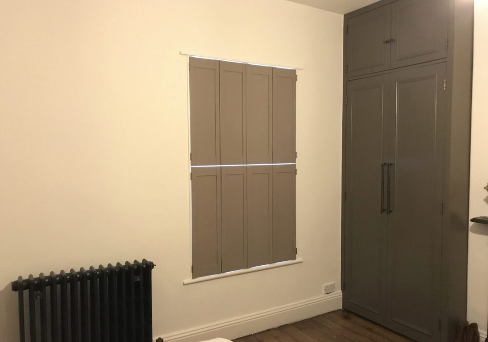 Solid Panel Shutters Manchester Cheshire | Crafted Shutters