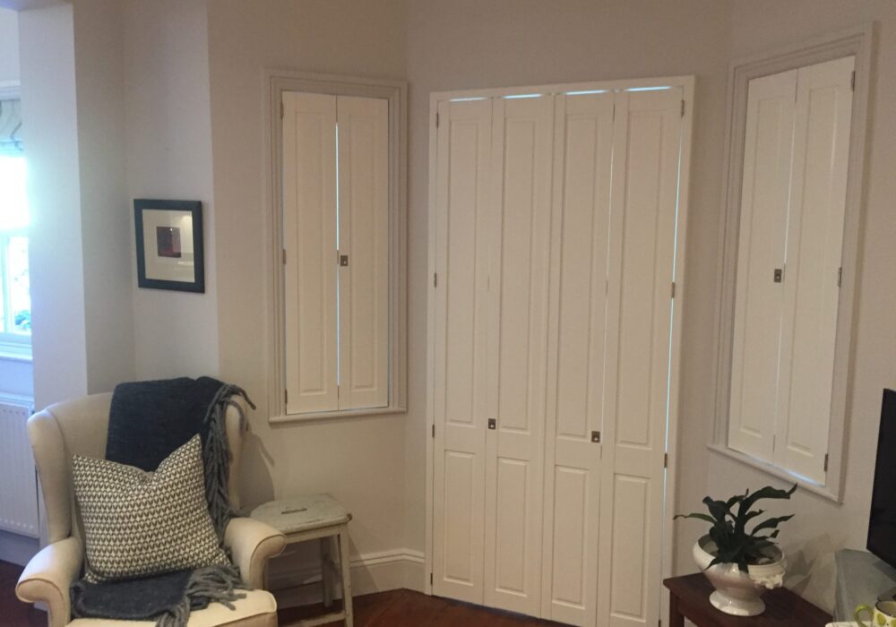 Solid Panel Shutters Manchester Cheshire | Crafted Shutters