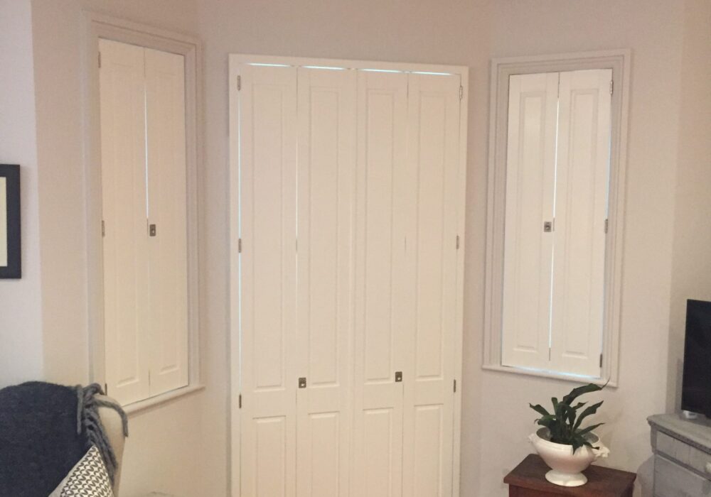 Solid Panel Shutters Manchester Cheshire | Crafted Shutters