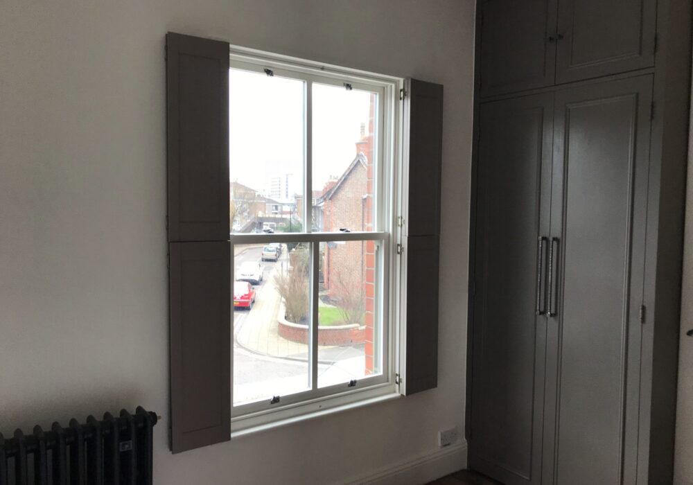 Solid Panel Shutters Manchester Cheshire | Crafted Shutters
