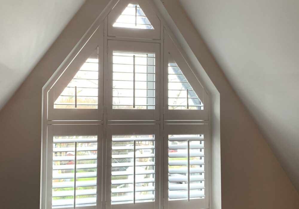 Special Shaped Shutters Manchester Cheshire | Crafted Shutters