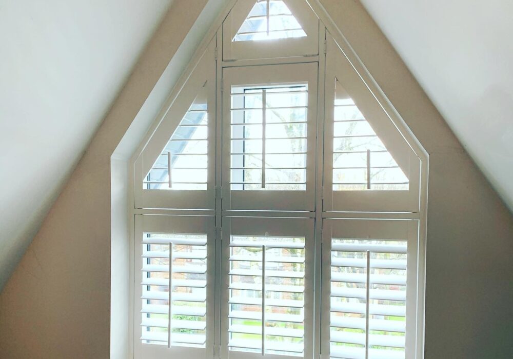 Special Shaped Shutters Manchester Cheshire | Crafted Shutters