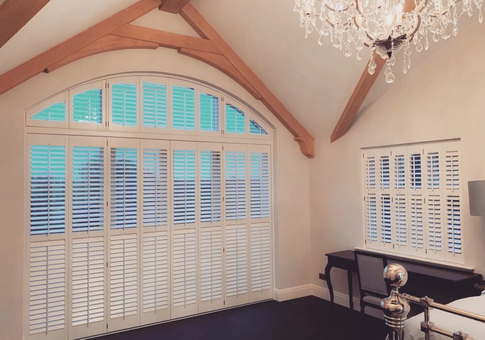 Special Shaped Shutters Manchester Cheshire | Crafted Shutters
