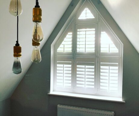 Special Shaped Shutters Manchester Cheshire | Crafted Shutters