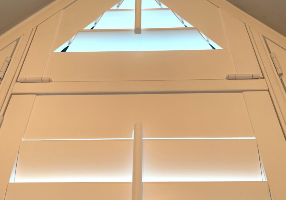 Special Shaped Shutters Manchester Cheshire | Crafted Shutters